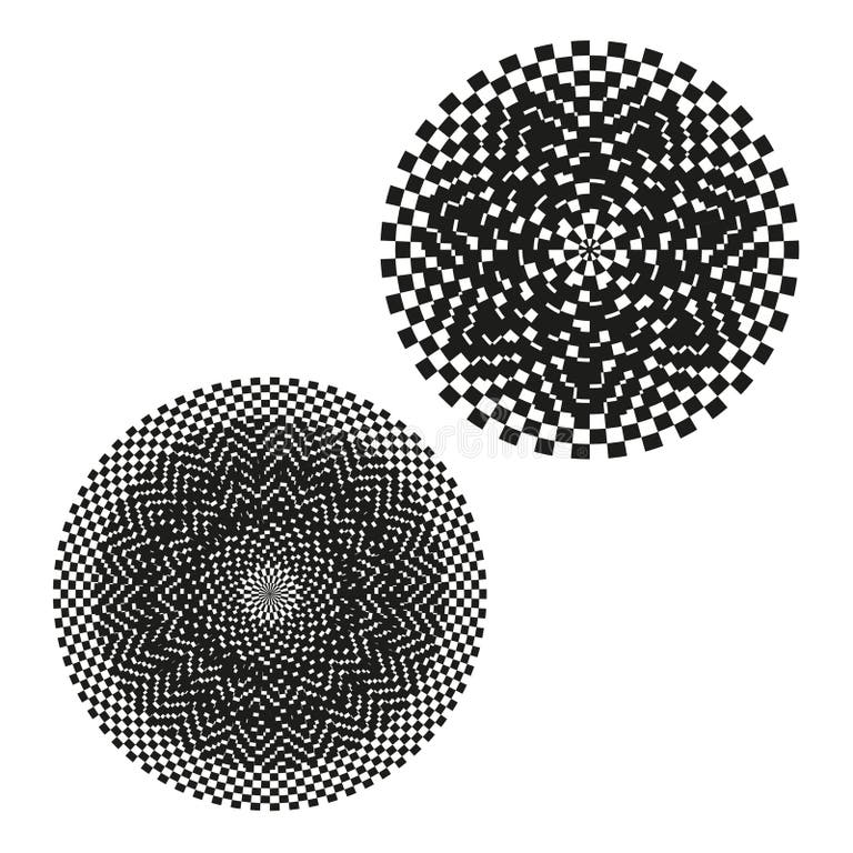 Radiating Circular Dot Pattern Stock Illustrations – 598 Radiating ...