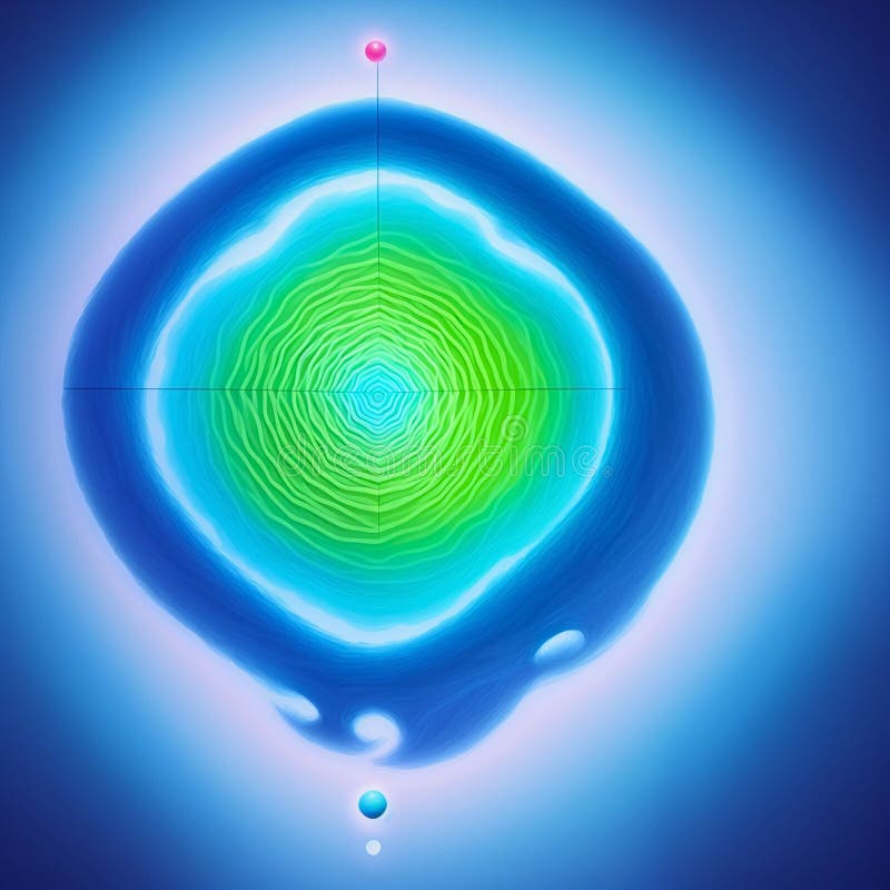 Abstract Dot Point Connect with Gradient Line Stock Image - Image of ...