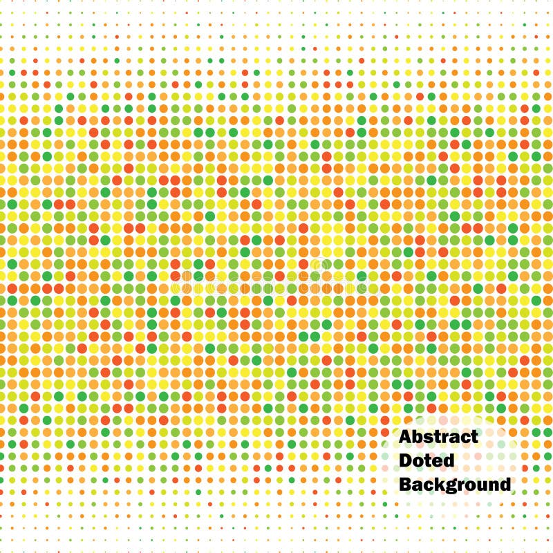 Abstract Doted Vector Background. Stock Vector - Illustration of shape ...