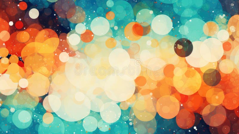 Abstract Dots Background, Abstract Illustration Stock Illustration ...