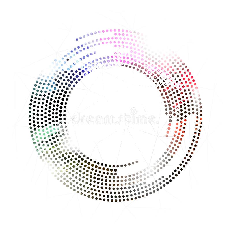 Abstract Dots Background. stock illustration. Illustration of glamour ...