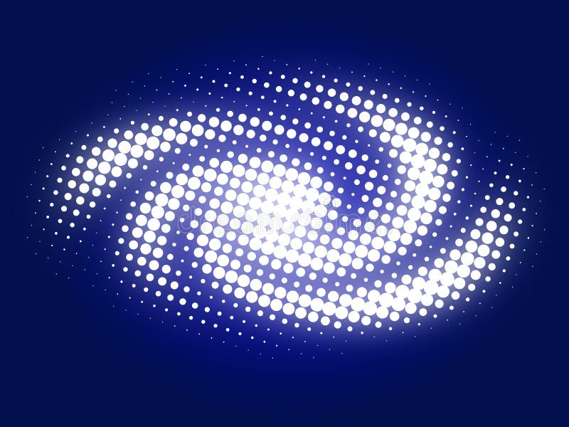 Abstract dots galaxy stock illustration. Illustration of curve - 11476703