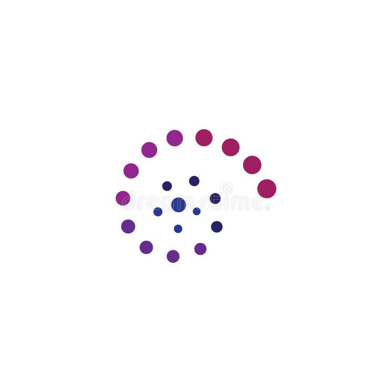 Abstract dots logo stock vector. Illustration of geometric - 179361831
