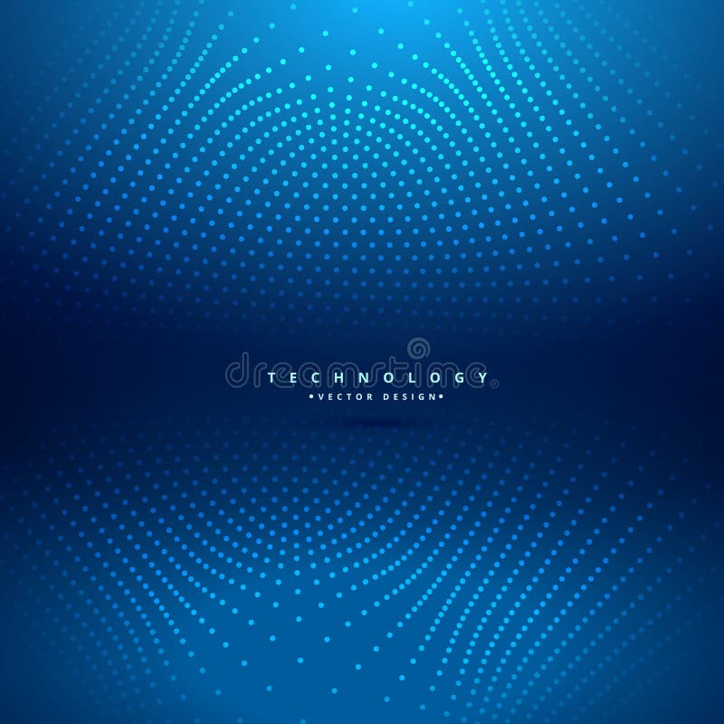 Abstract Dots Mesh in Blue Background Vector Design Illustration Stock ...
