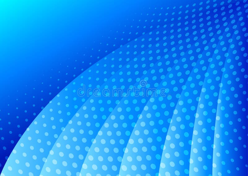 Abstract Dotted on Blue Color Background Stock Vector - Illustration of ...