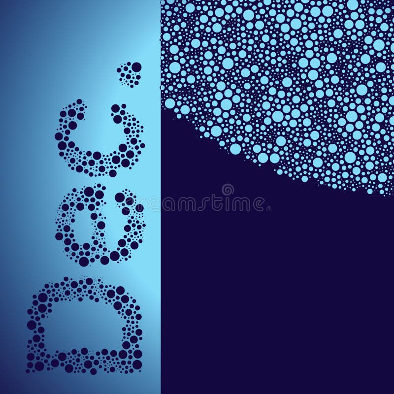 Abstract Dotted Calendar Elements Design Template - Months, December ...