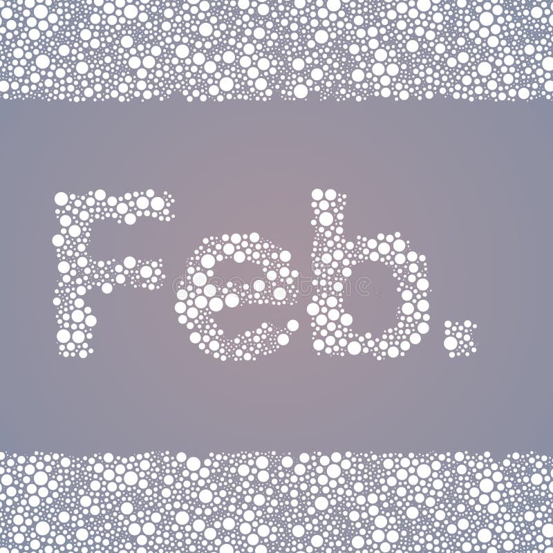 The Months of February for Calendar in Different Languages of the World ...