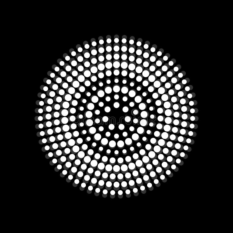 Dotted Circles Gradient Transparent Stock Illustrations – 286 Dotted ...