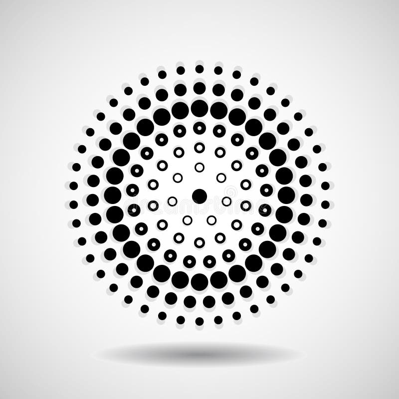 Dotted Circles Gradient Transparent Stock Illustrations – 286 Dotted ...
