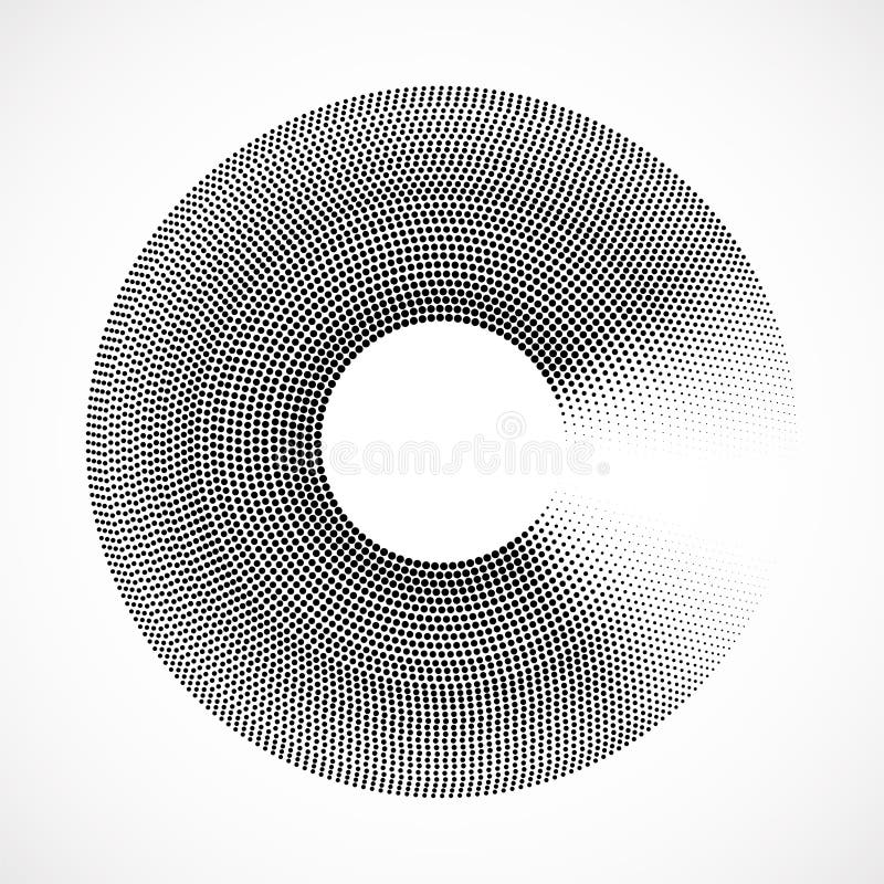 Dotted Circles Gradient Transparent Stock Illustrations – 286 Dotted ...