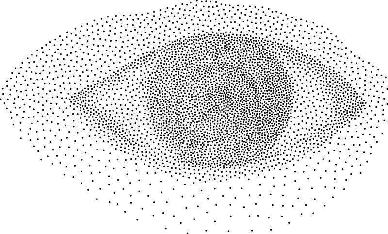 Abstract Dotted Design Element Stock Vector - Illustration of grunge ...