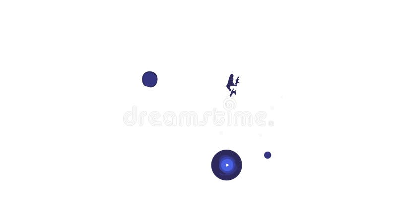 Abstract Dotted Pattern or Ellipsis Symbol Blue Dots, Vector Design ...