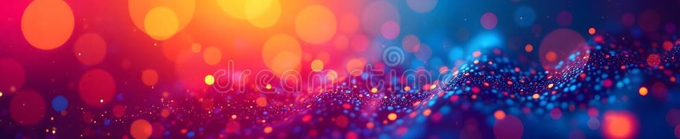 Abstract Dotted Pattern, Vibrant Color Gradients , Galaxy, Banner ...