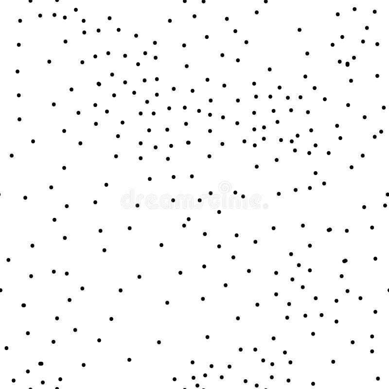 Abstract Dotted Print with Repeatable Dots Vector Stock Vector ...