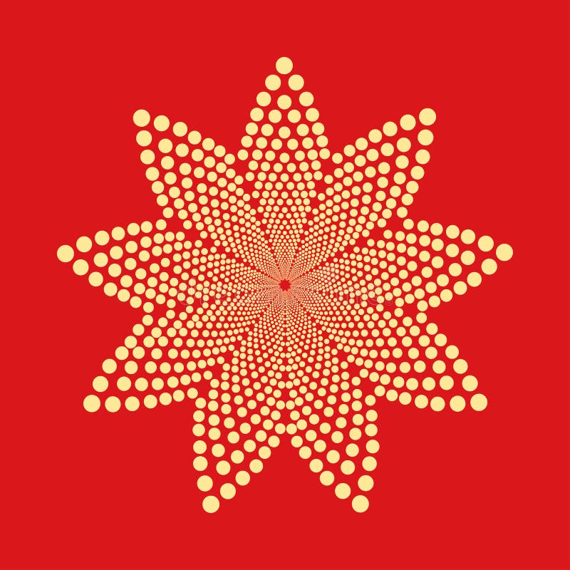 Abstract Dotted Shape.Vector Design Element Stock Vector - Illustration ...