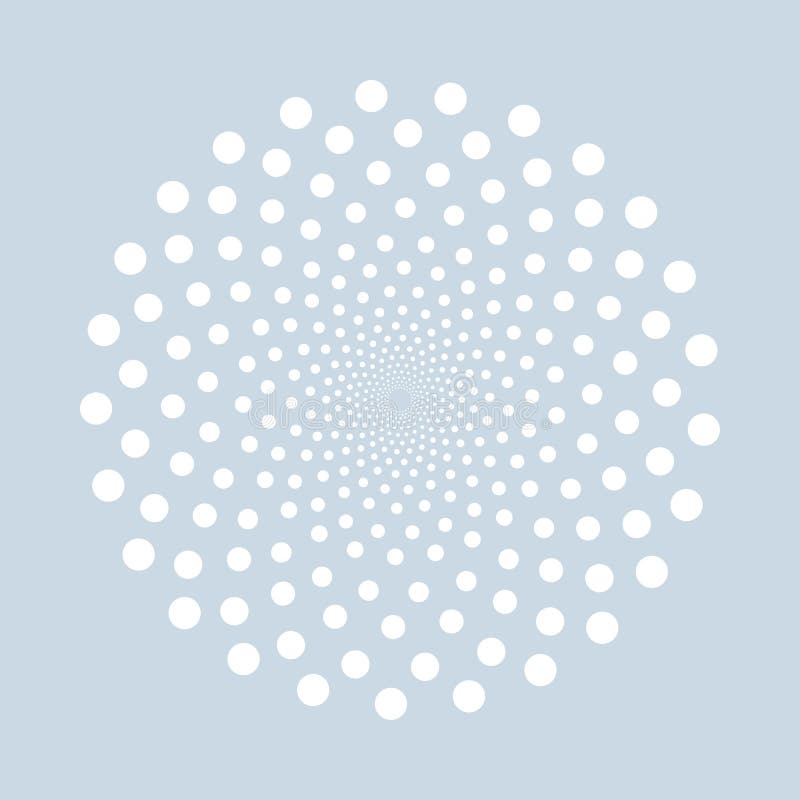 Abstract Dotted Shape.Vector Design Element Stock Vector - Illustration ...