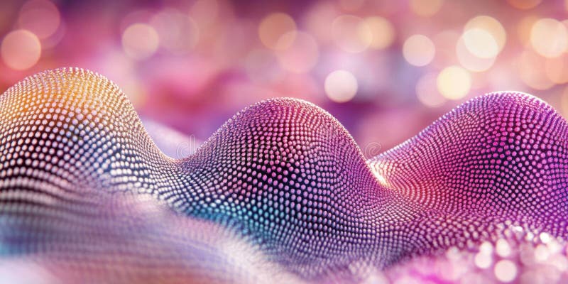 Abstract Dotted Surface Creates Texture and Depth, Artistic Concept ...