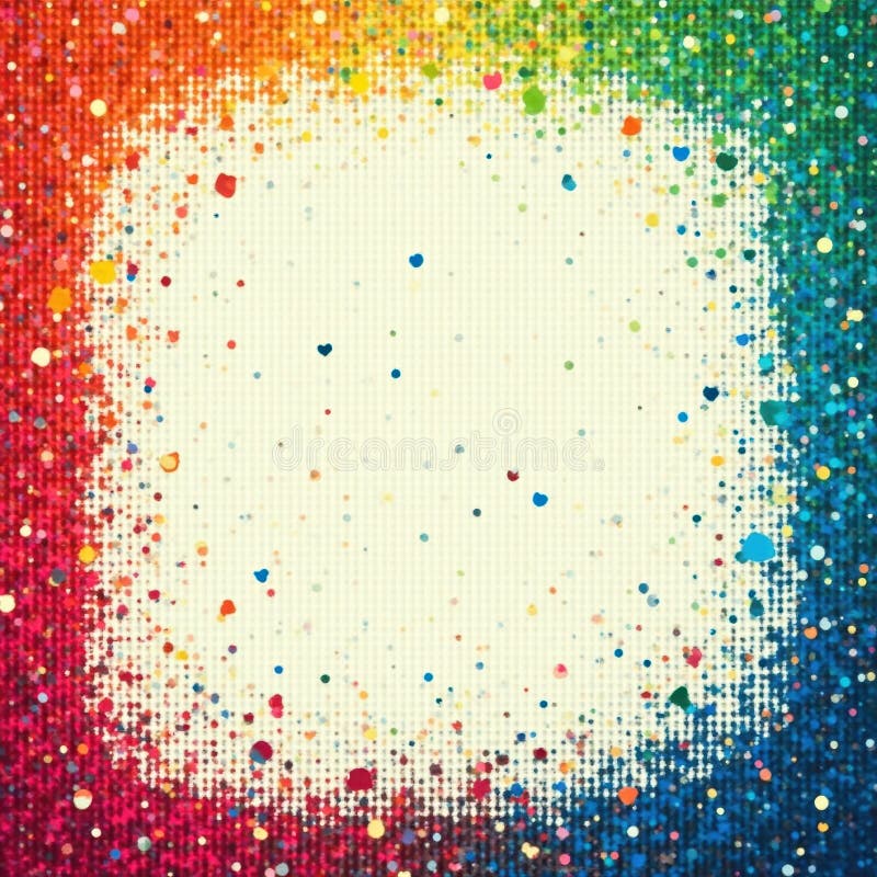 Abstract Dotted Textured Frame, Retro Paper Print , Motif, Template ...