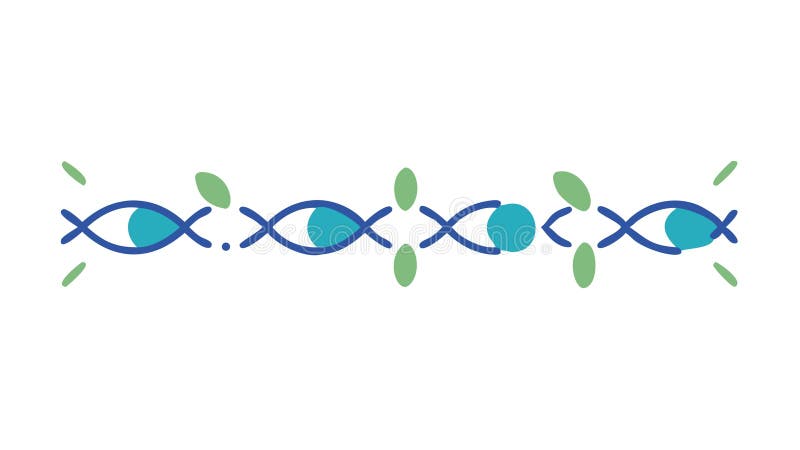 Abstract Double Helix, DNA and Genetics, Vector Design Generative AI ...