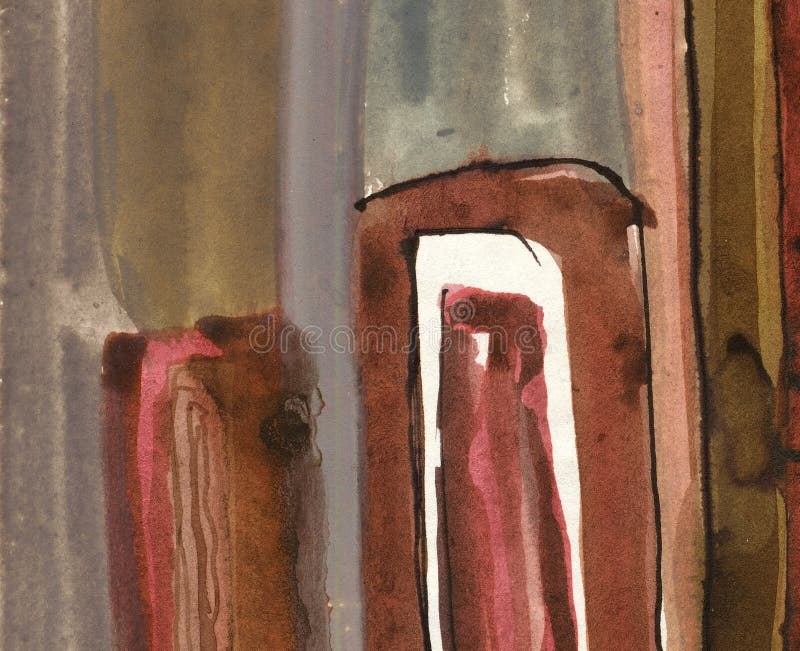 Abstract drawing stock image. Image of shape, artistic - 3088423