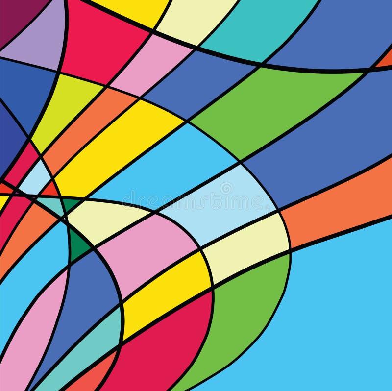 Abstract Drawing Background Stock Vector - Illustration of futuristic ...