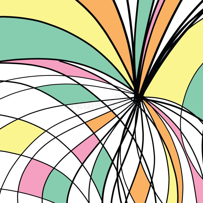 Abstract Drawing Background Stock Vector - Illustration of banner ...