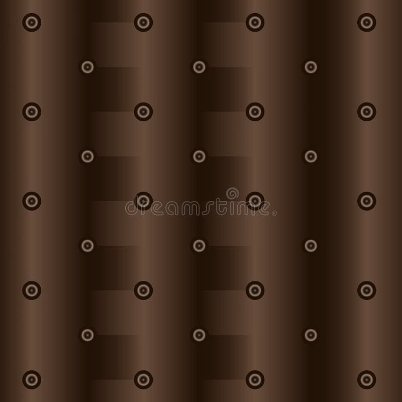 Abstract drawing in brown stock illustration. Illustration of vector ...