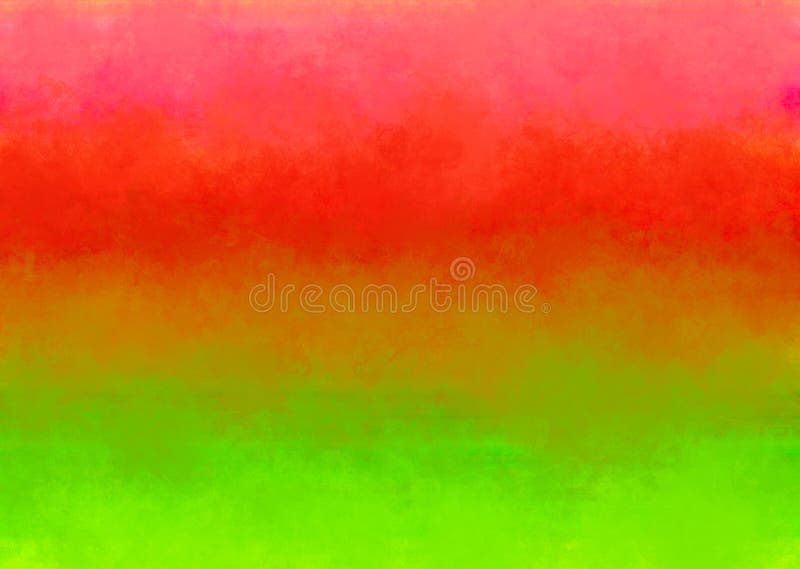 Abstract Drawing Gradient Transition from Green To Red Stock Photo ...