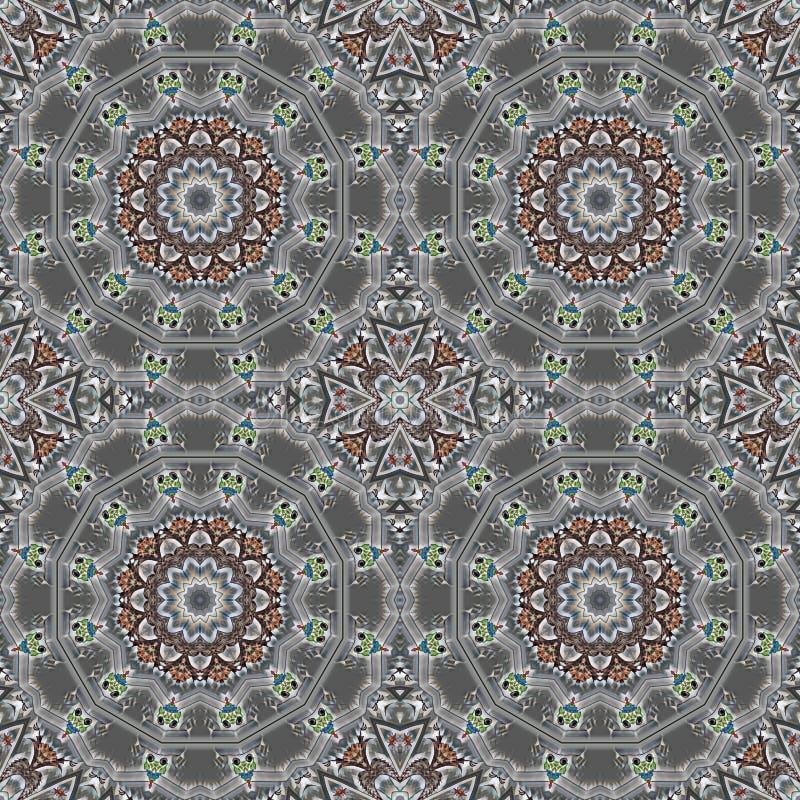 Abstract Drawing in Gray Scale, Square Stock Illustration ...