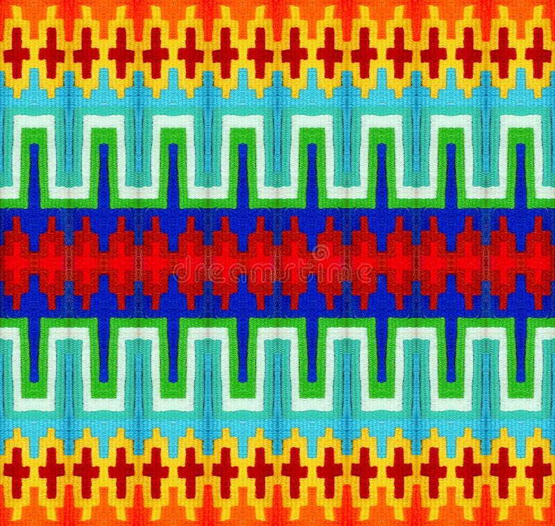 Abstract Drawing with Lines and Zigzag Stock Image - Image of drawing ...