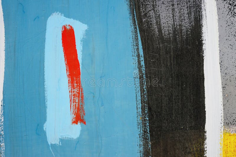 Abstract Drawing on the Wall,street Art Stock Image - Image of cracked ...