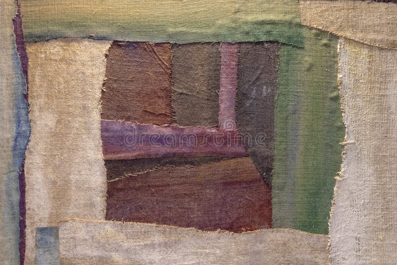 Abstract Drawing in Watercolor on Fabric. Abstract Drawing Stock Image ...