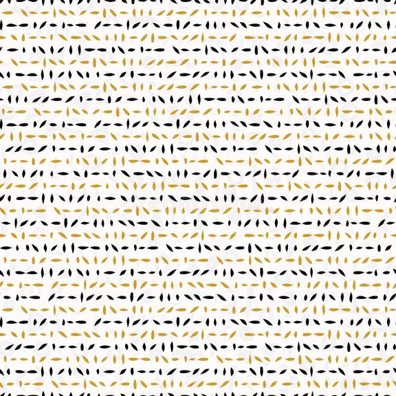 Yellow and Black Abstract Drawn Cryptic Lines Stock Vector ...