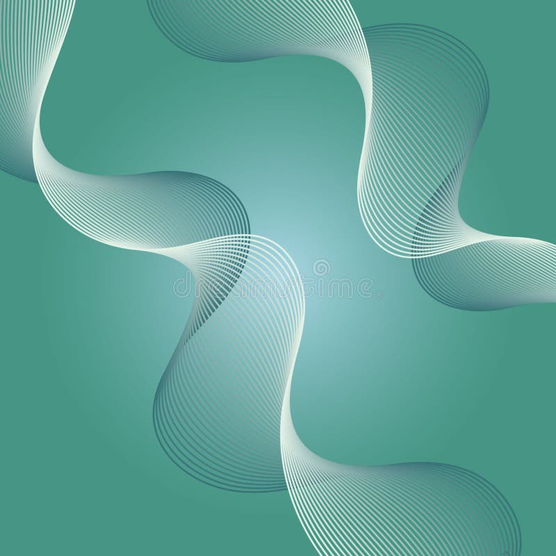 Abstract Dreamscape Flow Background Design. Stock Vector - Illustration ...