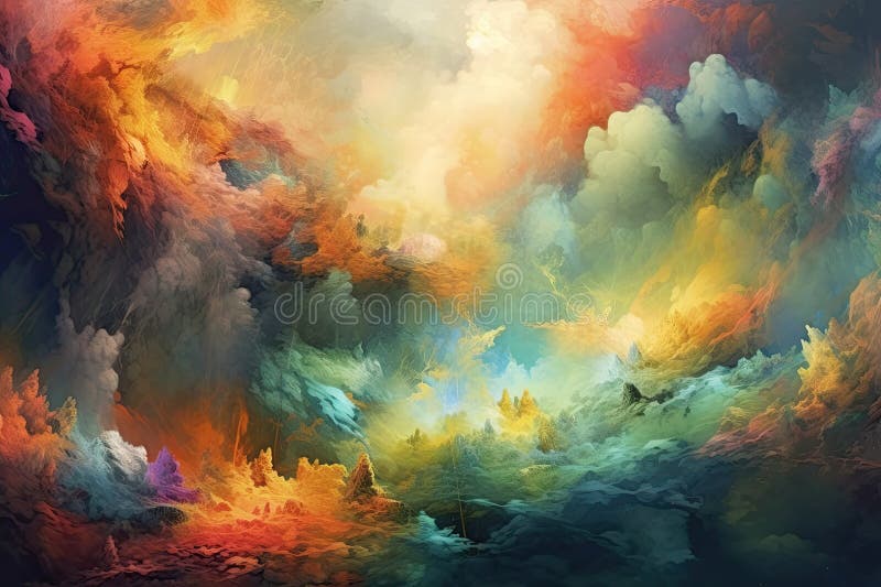 Abstract Dreamscape: Mesmerizing Panorama that Takes You into an ...