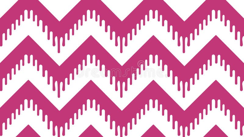 Abstract Dripping Chevron Pattern in Pink and White Stock Vector ...