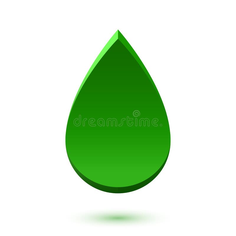 Abstract drop icon stock illustration. Illustration of glass - 41509509