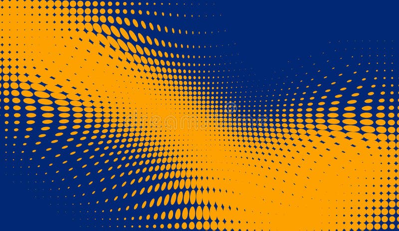 Abstract Duotone Background . Halftone Texture . Trendy Synthwave ...