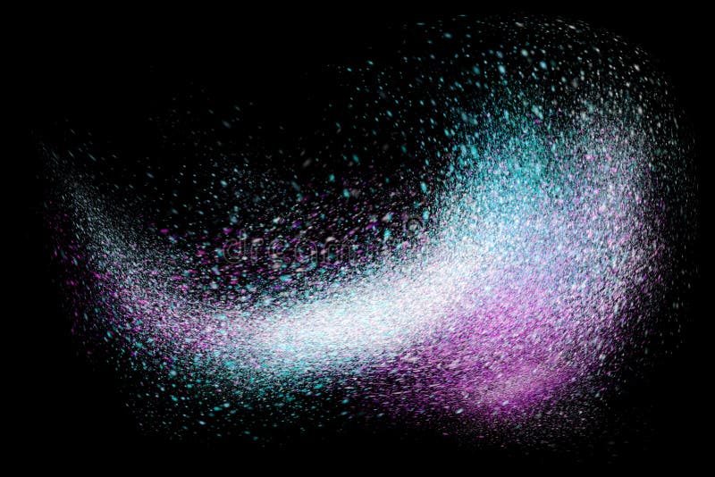 Abstract Dust Design for Use As Background Stock Photo - Image of flour ...