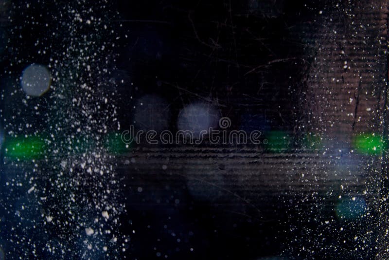 Abstract Dust Explosion and Flash with Illumination on a Black ...