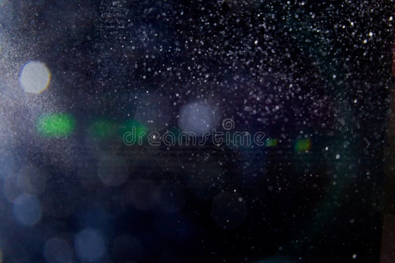 Abstract Dust Explosion and Flash with Illumination on a Black ...