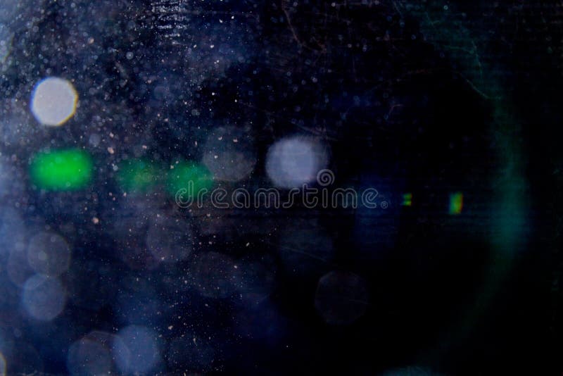 Abstract Dust Explosion and Flash with Illumination on a Black ...