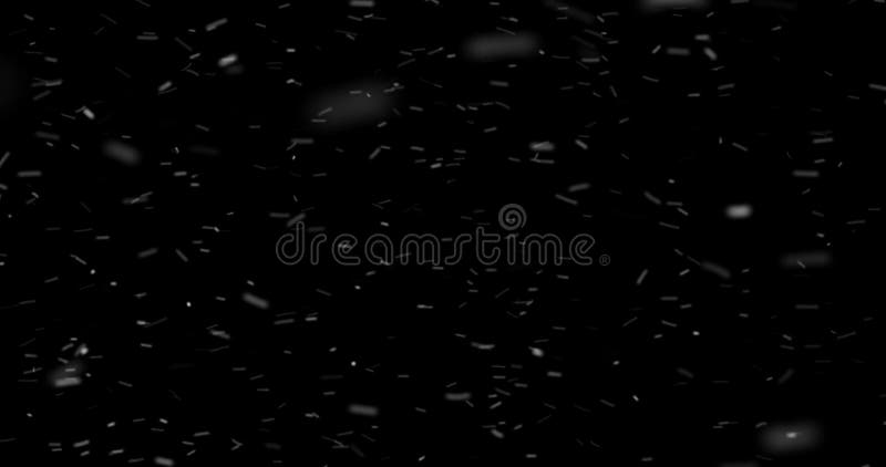 Abstract Dust Particles Movement on Dark Back Background Stock Video ...