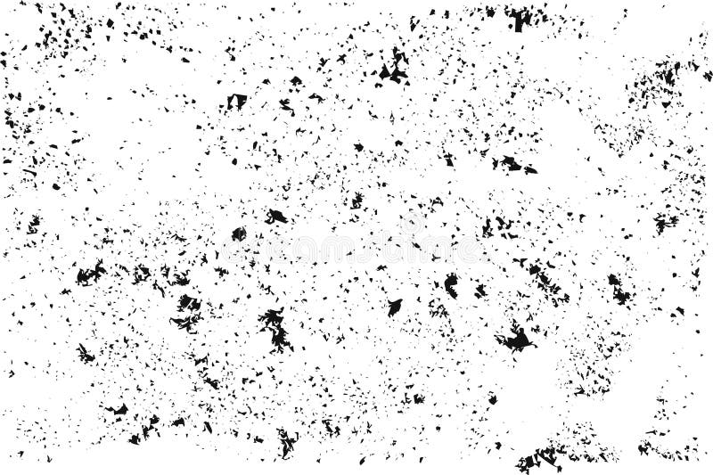 Abstract Dust Texture on a White Background. Black and White Dirt ...