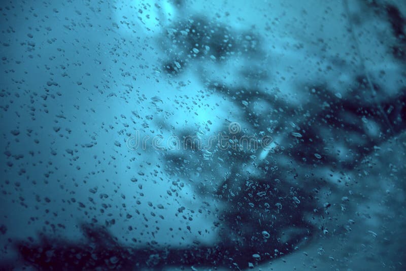 Blue background with drops stock illustration. Illustration of abstract ...