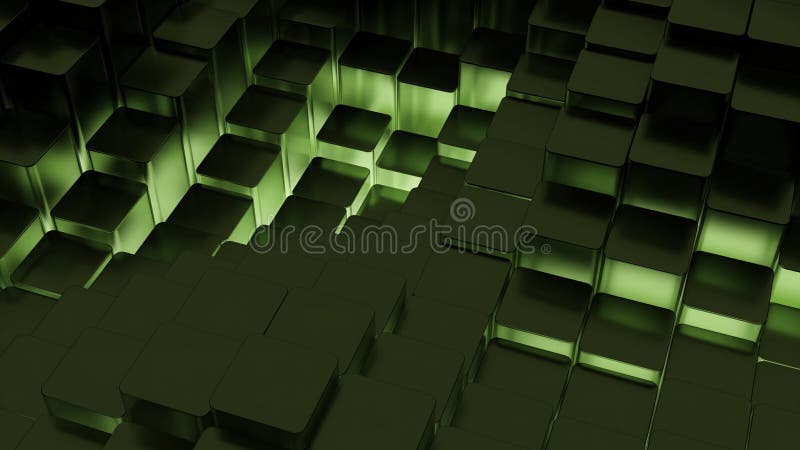 Abstract Dynamic Animated Wave Moving Structure of Colorful Columns or ...