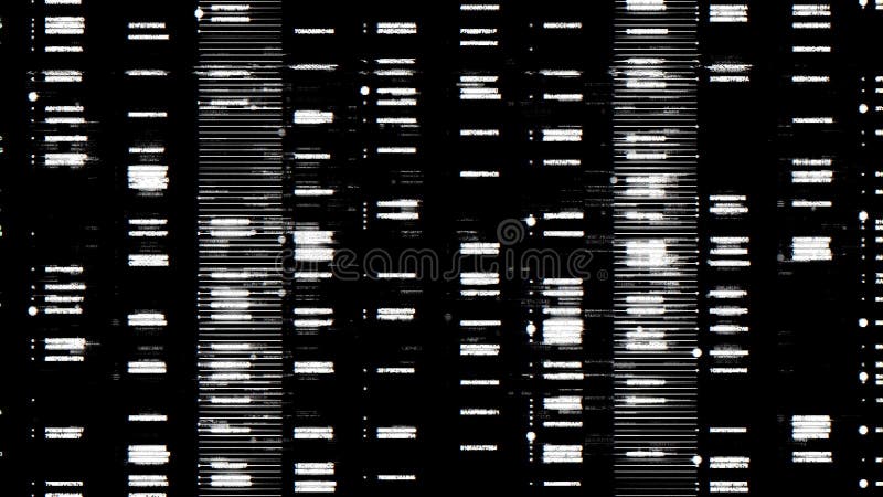 Abstract Dynamic Animation of Digital Noise with Glitch and Distortion ...