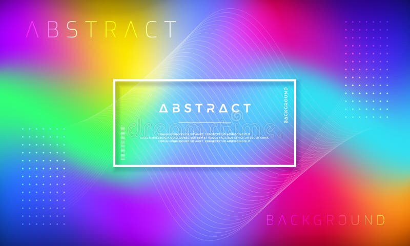 Dynamic Background Design with Dynamic Objects Centered in the Middle ...