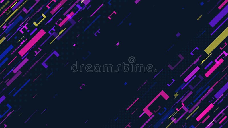 Abstract Dynamic Background. Glitch Error Effect Stock Vector ...