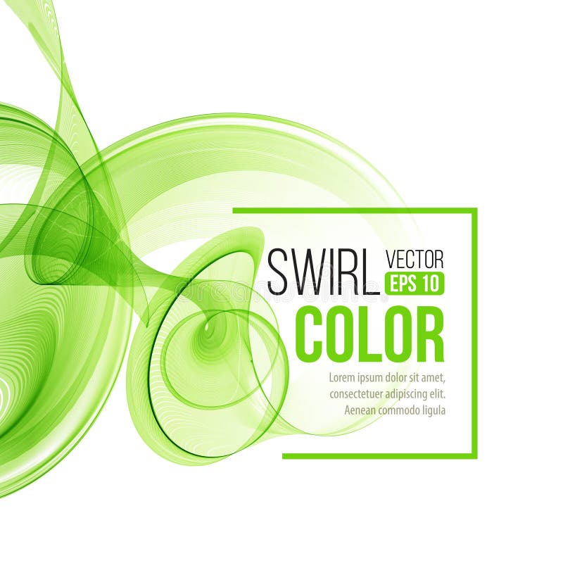 Vector Red Swirl Line Abstract Background. Vector Stock Vector ...